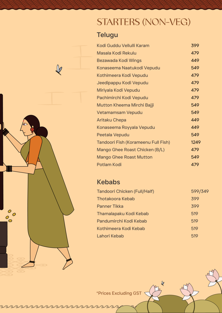 Discover Our Delectable Telugu Menu | Ouvra Telugu Kitchen Hyderabad