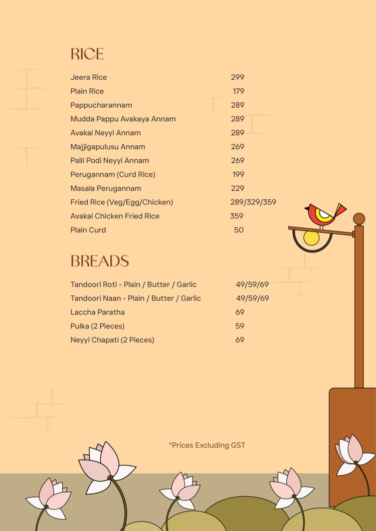 Discover Our Delectable Telugu Menu | Ouvra Telugu Kitchen Hyderabad